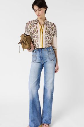 Gerard Darel Chemise imprim&eacute; foulard - CANNA - Jaune
