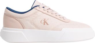 Calvin Klein Damen Chunky Cupsole Lup Ripst Hw0hw02987 Low Top, PINK (Whisper Pink/Key Largo), 38 EU