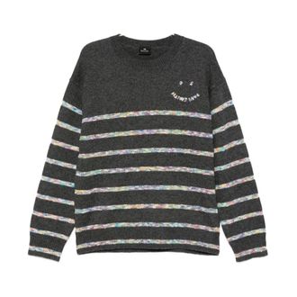 Paul Smith Grauer Pullover Stilvoll Aw25 - - Knitwear - Herren - Grau - L