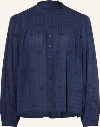 BA&SH Ba&Sh Bluse Melody Mit Spitze blau