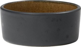Bitz Minischale Dia. 7,5 x 3 cm Schwarz/Amber