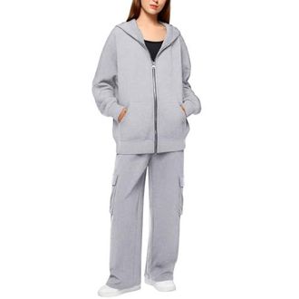 Generic Co Ord Ensembles pour femme T-shirt &agrave; manches courtes et col en V fin pouvant &ecirc;tre port&eacute; comme v&ecirc;tement dext&eacute;rieur, v&ecirc;tements de maison, ensemble de p