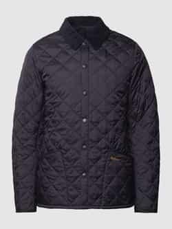 Barbour Steppjacke mit Umlegekragen