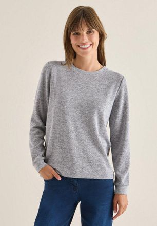 Cecil Langarmshirt aus strecthigem Viskosematerial