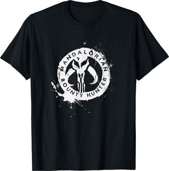 Star Wars The Mandalorian Bounty Hunter Logo T-Shirt