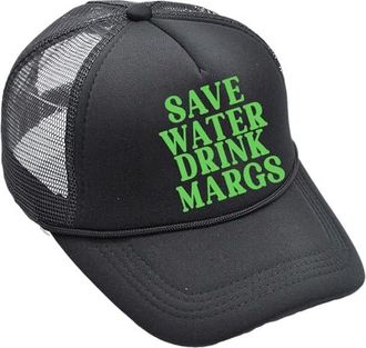 Generic Chapeau de camionneur tendance dr&ocirc;le et mignon graphique country tequila bi&egrave;re chapeau femme homme motif ombrero voiture, Noir, M