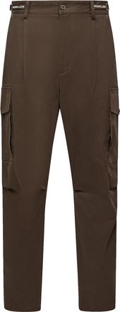 Moncler Pantalon cargo en gabardine de coton