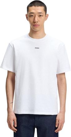 HUGO BOSS Hugo - Dapolino T-Shirt f&uuml;r Herren, leger (Wei&szlig;)