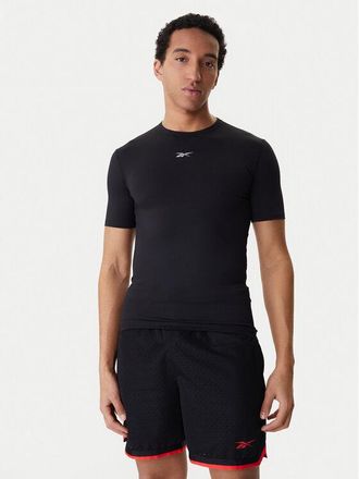 Reebok Technisches T-Shirt RK25599CCM Schwarz Slim Fit