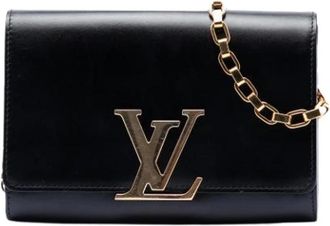 Louis Vuitton Pre-owned Louise Chain GM - Femme - Pre-owned - Noir - Taille: ONE Size