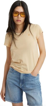 G-Star G-Star RAW Damen Eyben Slim V-Neck Top 2.0, Gelb (Reed Yellow gd D24533-B059-G500), S