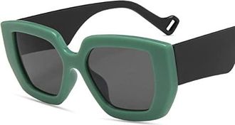 Generic Lunettes de soleil rétro à large monture pour décoration de fête en plein air pour homme et femme, F, 35 EU