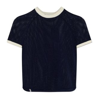 The Upside Fenway Jordan Knit Tee - Femme - Tops - Bleu - Taille: 40 FR