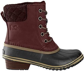 Sorel Womens Slimpack II Lace Boot Redwood/British Size 9.5