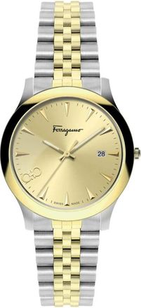 Ferragamo Duo Uhr - - Accessories - Damen - Gelb - ONE SIZE