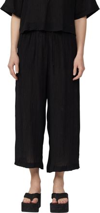 QS by s.Oliver Strukturierte Culotte aus Viskosemix