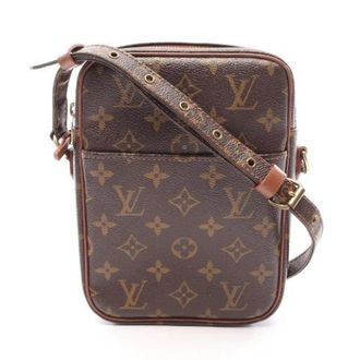 Louis Vuitton Pre-owned Comme des Garcons Petit Marceau Monogram Umh&auml;ngetasche - - Pre-owned - Damen - Braun - ONE SIZE