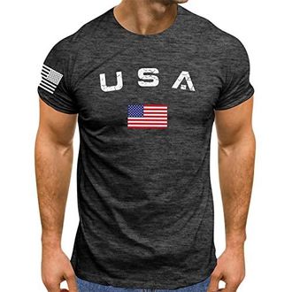 Generic T-shirts pour homme graphique, t-shirt d&eacute;t&eacute; &agrave; col rond et manches courtes, t-shirt de sport respirant, &eacute;vacuation de lhumidit&eacute;, t-shirt athl&eacute;tique con