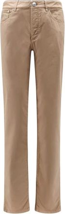 Brunello Cucinelli Homme, Pantalons, Beige, Taille: XL Pantalon Gabardine Confort