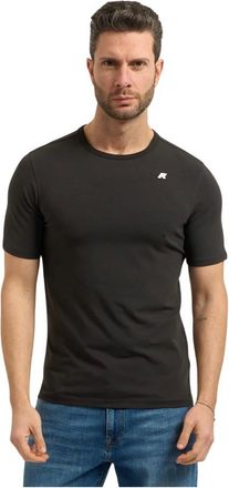 K-Way Homme, Tops, Noir, Taille: 2XL T-shirt Slim &agrave; Col Rond