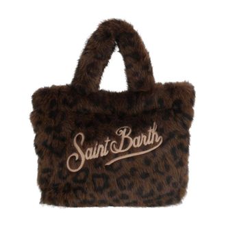 MC2 Saint Barth Vanity Mini Soft Fur - unisex - Sacs - Brun - Taille: ONE Size