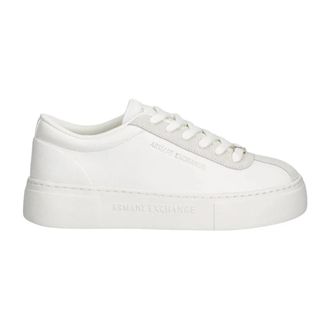 A|X Armani Exchange Xw003065 Plateau-Sneakers - - Shoes - Damen - Wei&szlig; - 37 EU