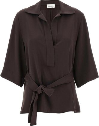 P.A.R.O.S.H. P. A.R. O.S. H. Bluse - Braun