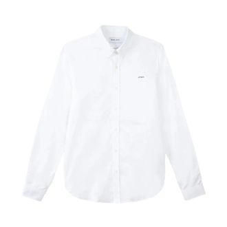 Maison Labiche Homme, Chemises, Blanc, Taille: S Malesherbes Twill Shirt
