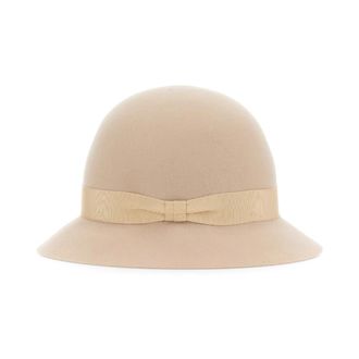 Helen Kaminski Femme, Accessoires, Rose, Taille: ONE Size Chapeau en laine m&eacute;rinos Cloque