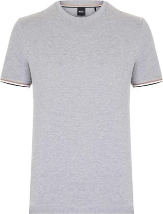 HUGO BOSS Homme, Tops, Gris, Taille: L Thompson 04 T-Shirt