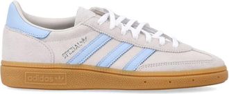 adidas Low-Top Sneaker - Suede Handball Spezial Sneakers With T-Toe Design - Gr. 5_5 - in Wei&szlig; - f&uuml;r Damen
