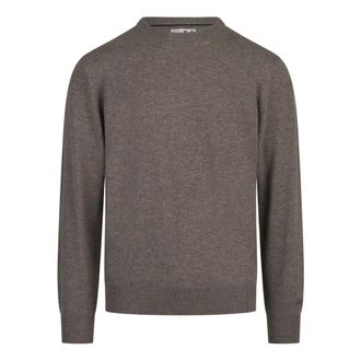 MC2 Saint Barth Pull Regent &agrave; col rond - Homme - Pulls - Brun - Taille: XL