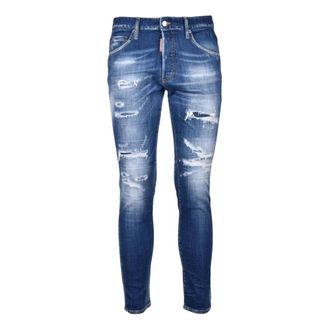 Dsquared2 Homme, Jeans, Bleu, Taille: M Skinny Dan Jeans