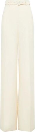 Gabriela Hearst Femme, Pantalons, Blanc, Taille: 44 FR Norman Pant