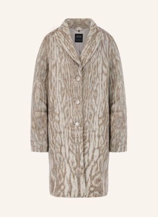 Marc Cain Strickmantel Mit Mohair grau