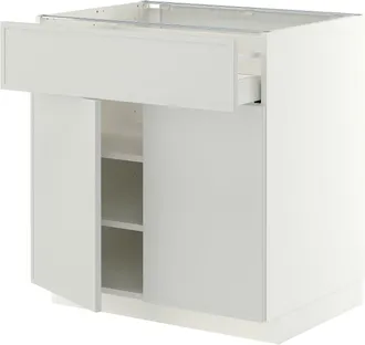 IKEA METOD / MAXIMERA Unterschr m Schub/2 T&uuml;ren