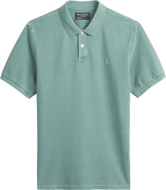 Marc O'Polo Garment Dyed gef&auml;rbtes Piqu&eacute;-Poloshirt, Regular Fit in