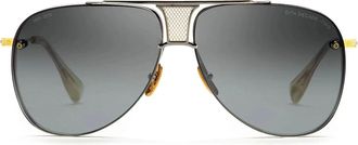Dita Eyewear unisex, Accessoires, Jaune, Taille: ONE Size Decade-Two Aviator Lunettes de soleil