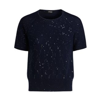 Kiton Reiner Kaschmirpullover - - Knitwear - Damen - Blau - XL