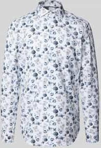 Jake*s Slim Fit Business-Hemd mit Haifischkragen