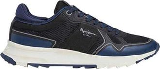 Pepe Jeans London Homme Joy One M Basket, Black, 43 EU