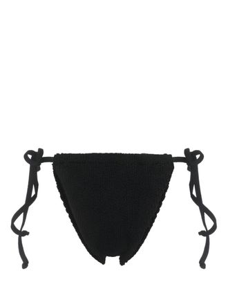 Bond-Eye bas de bikini &agrave; fermeture nou&eacute;e - Noir