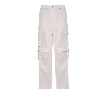 Re-hash Femme, Jeans, Blanc, Taille: W27 Pantalon Cargo Combat