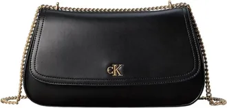 Calvin Klein Femme, Sacs, Noir, Taille: ONE Size Convertible Chain