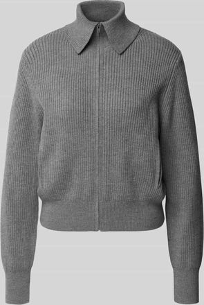 Drykorn Regular Fit Strickjacke aus Schurwolle Modell FIBIONE