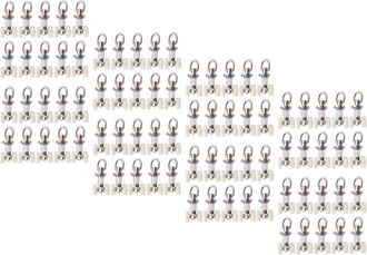 SM SunniMix 8x 10x aus aus Gardinenröllchen Gardinenrollen Fenstervorhang Türvorhang Vorhang Schienenrolle, Gardinenschiene Rollen