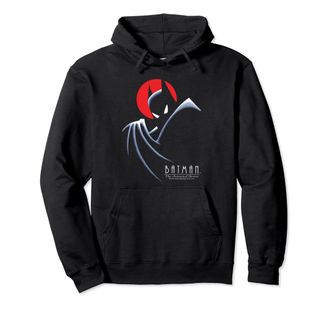 DC Comics Batman: The Animated Series Behind the Cape Pullover Hoodie