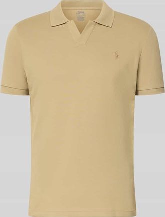 Polo Ralph Lauren Slim Fit Poloshirt aus Baumwoll-Mix