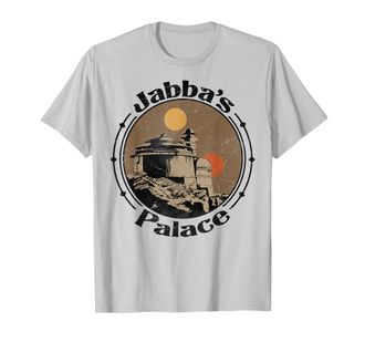 Star Wars Jabbas Palace Circle Frame Poster T-Shirt