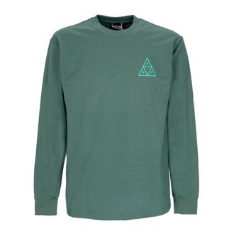 HUF Dreieck Langarm Tee Set - - Tops - Herren - Gr&uuml;n - S